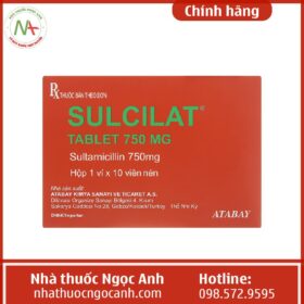 Thuốc Sulcilat 750mg là thuốc gì, tác dụng phụ, giá bao nhiêu, mua ở đâu