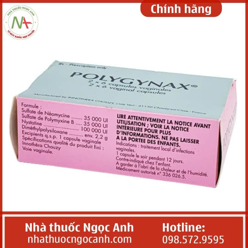 Thuốc Polygynax là thuốc gì, cách sử dụng, giá bao nhiêu, mua ở đâu