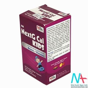 Thuốc NextG Cal KIDS: Công dụng, liều dùng, lưu ý tác dụng phụ, giá bán