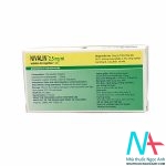 Thuốc Nivalin 5mg: Công dụng, liều dùng, lưu ý tác dụng phụ, giá bán