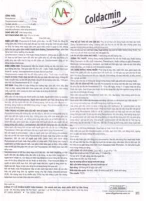 Thuốc Coldacmin Flu là thuốc gì, liều dùng, giá bao nhiêu, mua ở đâu