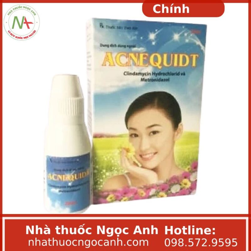 [CHÍNH HÃNG] Thuốc Acnequidt: Công dụng, liều dùng, giá bán