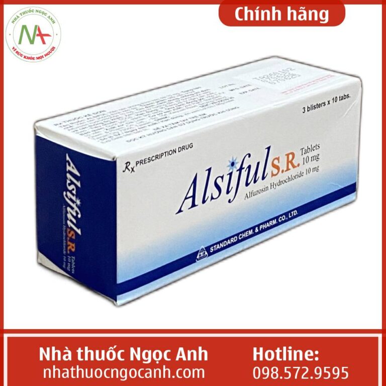 Thuốc Alsiful S.R. Tablets 10mg là thuốc gì, giá bao nhiêu, mua ở đâu