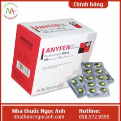 Thuốc Anyfen là thuốc gì, có tác dụng gì, giá bao nhiêu, mua ở đâu