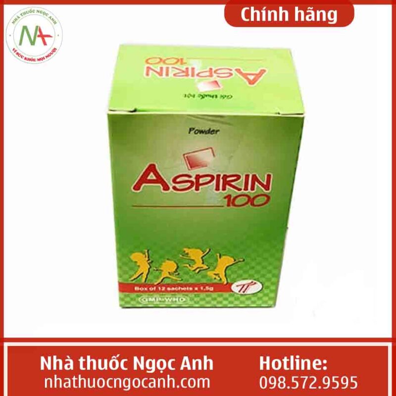 Thuốc Aspirin 100 Trường Thọ dạng bột giá bao nhiêu, mua ở đâu