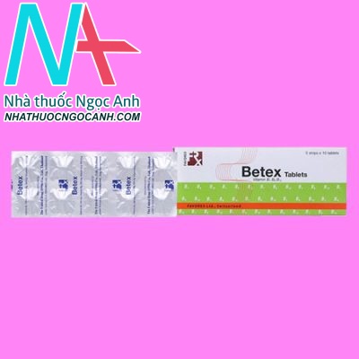 Thuốc Betex: Công dụng, liều dùng, lưu ý tác dụng phụ, giá bán