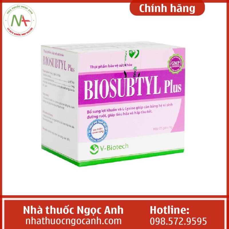 Biosubtyl Plus là thuốc gì, có tác dụng gì, giá bao nhiêu, mua ở đâu