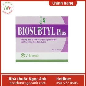 Biosubtyl Plus là thuốc gì, có tác dụng gì, giá bao nhiêu, mua ở đâu