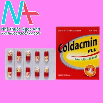 Thuốc Coldacmin: Công dụng, liều dùng, lưu ý tác dụng phụ, giá bán