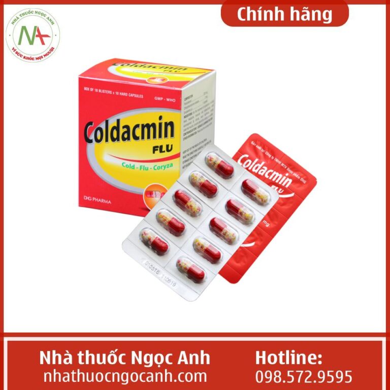 Thuốc Coldacmin Flu là thuốc gì, liều dùng, giá bao nhiêu, mua ở đâu