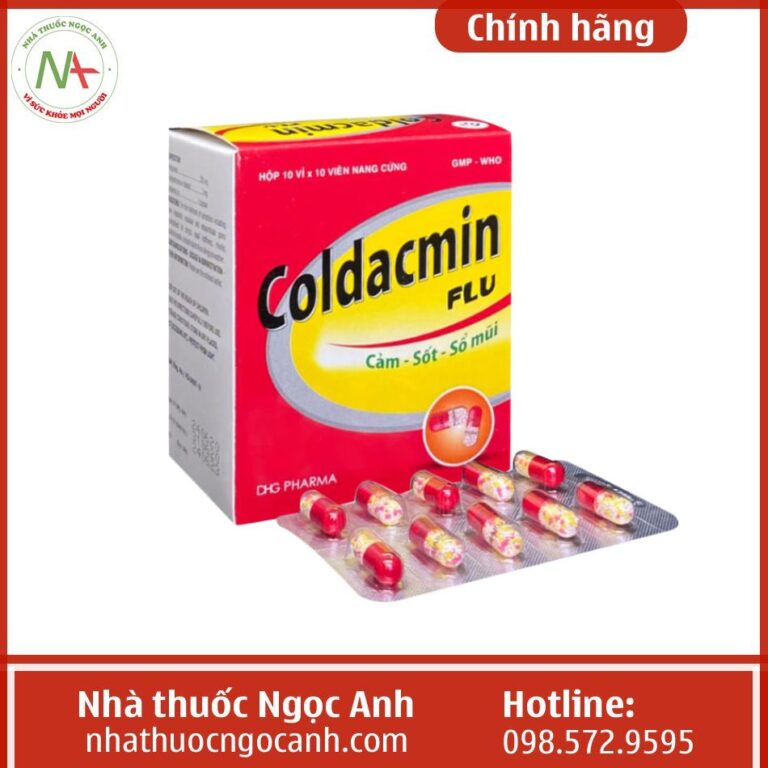 Thuốc Coldacmin Flu là thuốc gì, liều dùng, giá bao nhiêu, mua ở đâu