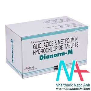 Dianorm-M: Công dụng, liều dùng, lưu ý tác dụng phụ, giá bán