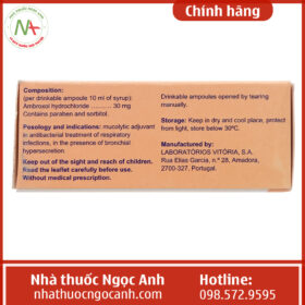 Thuốc Drenoxol: Công dụng, liều dùng, lưu ý tác dụng phụ, giá bán