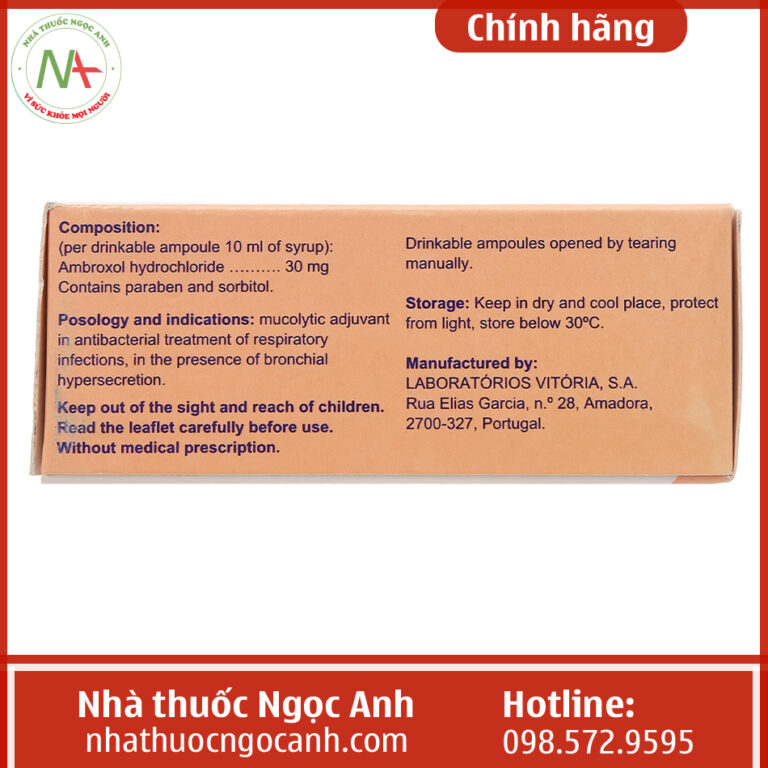 Thuốc Drenoxol: Công dụng, liều dùng, lưu ý tác dụng phụ, giá bán