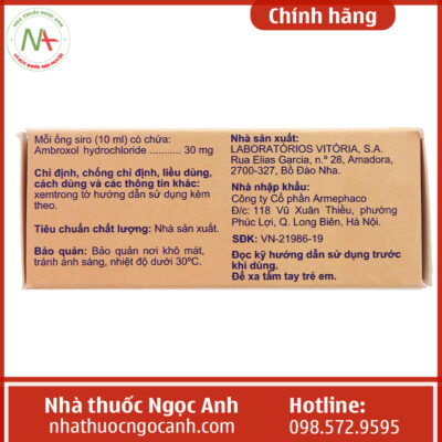 Thuốc Drenoxol: Công dụng, liều dùng, lưu ý tác dụng phụ, giá bán