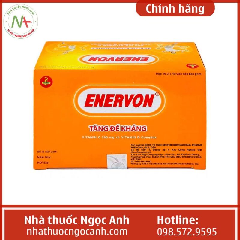 Thuốc Enervon là thuốc gì, công dụng, giá bao nhiêu, mua ở đâu?