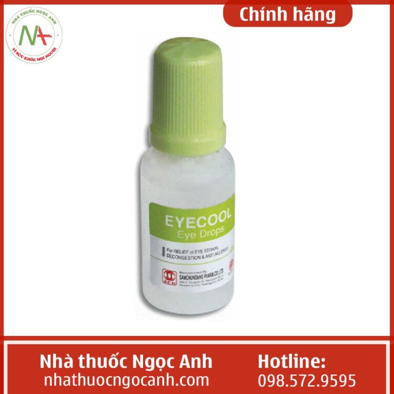 Thuốc nhỏ mắt Eyecool Eye Drops 15ml giá bao nhiêu, mua ở đâu