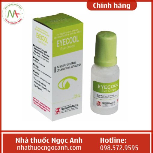 Thuốc nhỏ mắt Eyecool Eye Drops 15ml giá bao nhiêu, mua ở đâu