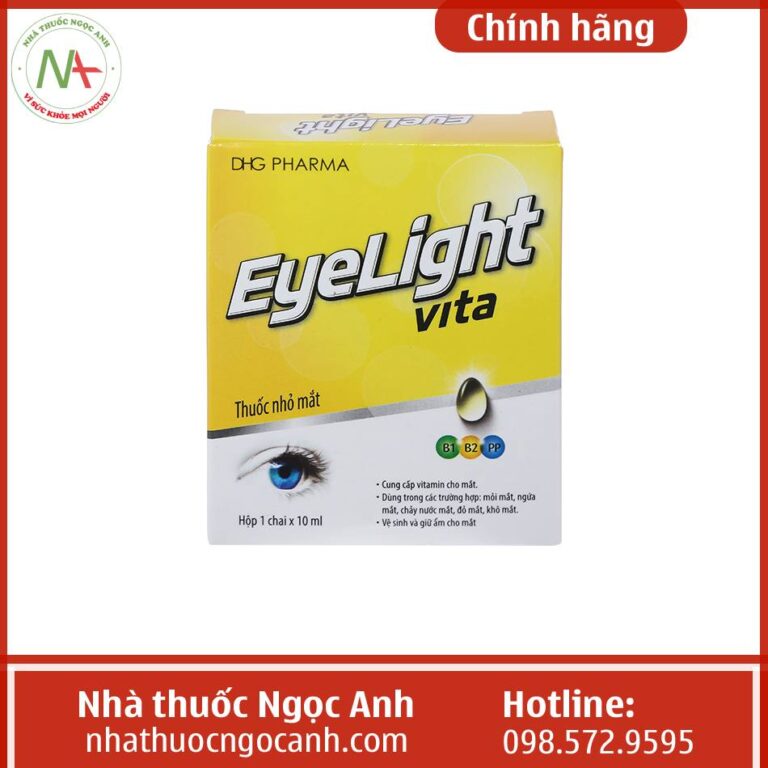 Thuốc Eyelight Vita bao nhiêu tuổi dùng được, giá bao nhiêu, mua ở đâu