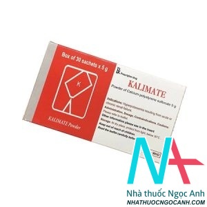 Thuốc Kalimate: Công dụng, liều dùng, lưu ý tác dụng phụ, giá bán
