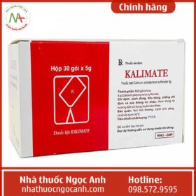 Thuốc Kalimate: Công dụng, liều dùng, lưu ý tác dụng phụ, giá bán