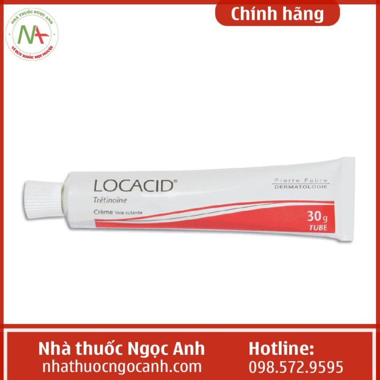 Thuốc Locacid 0,05% Pierre Fabre là thuốc gì, giá bao nhiêu, mua ở đâu