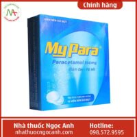 Thuốc Mypara 500mg (viên nén sủi bọt) giá bao nhiêu, mua ở đâu?