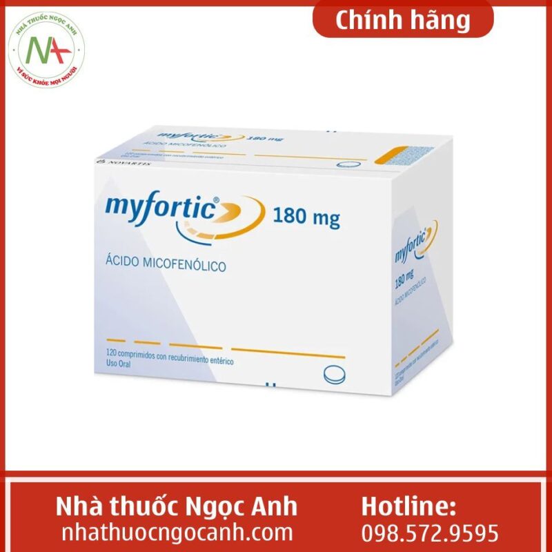 Mycophenolate mofetil là thuốc gì, cơ chế tác dụng?