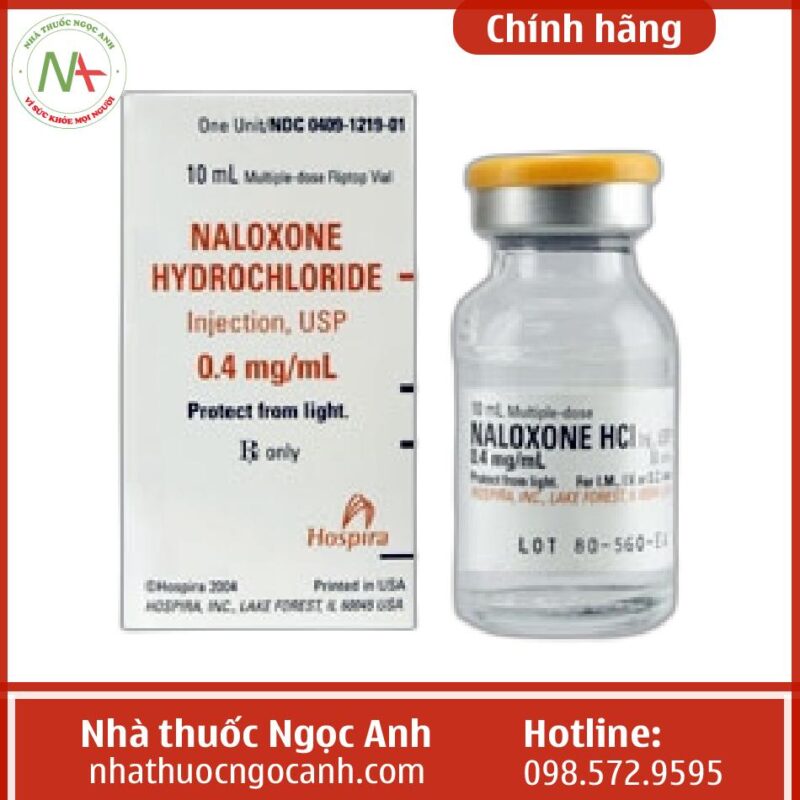 Thuốc Naloxone hydrochlorid Hospira có giá bao nhiêu, mua ở đâu