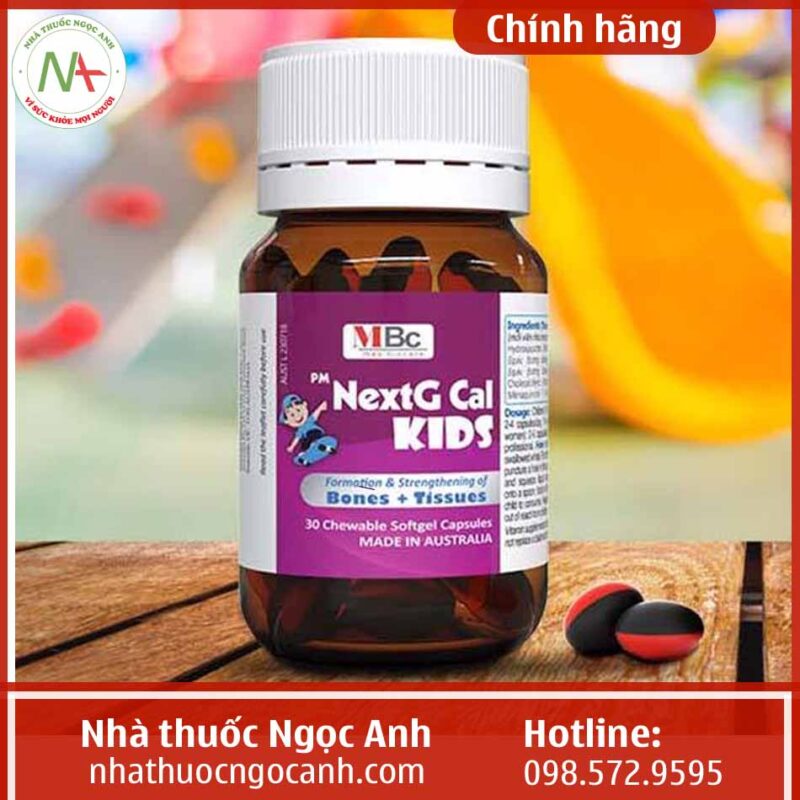Thuốc NextG Cal KIDS uống khi nào, trị bệnh gì, giá bao nhiêu, mua ở đâu?
