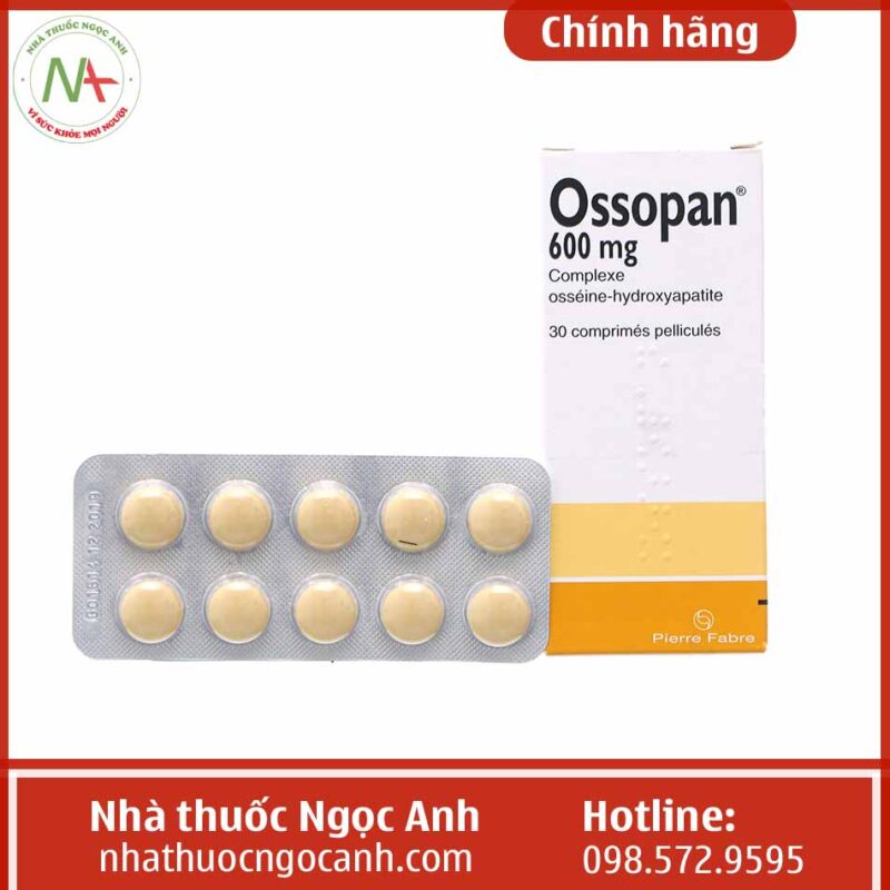 Phức hợp Ossein Hydroxyapatite giúp bổ sung khoáng chất và protein cho ...