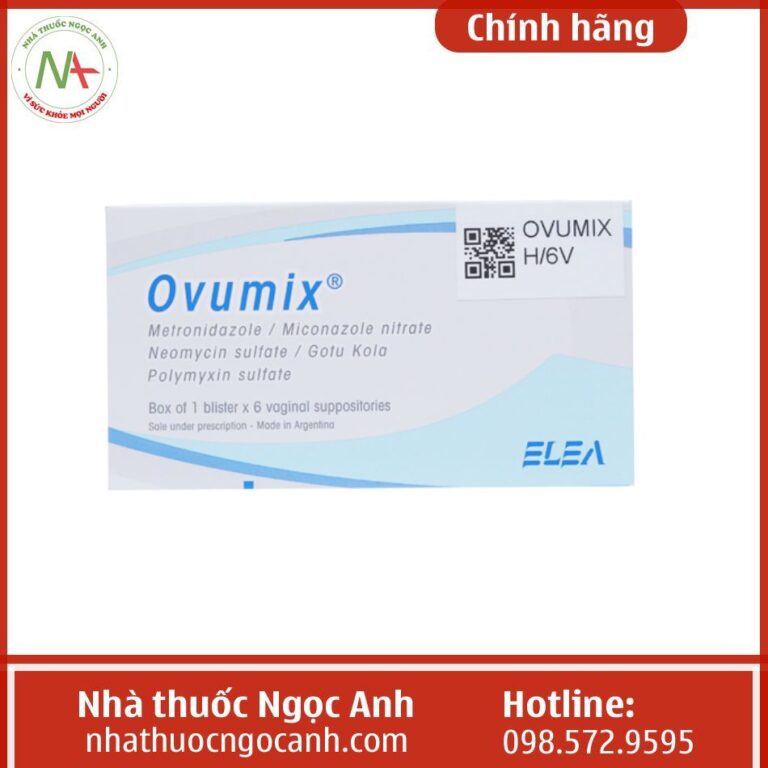 Thuốc Ovumix: Công dụng, liều dùng, lưu ý tác dụng phụ, giá bán