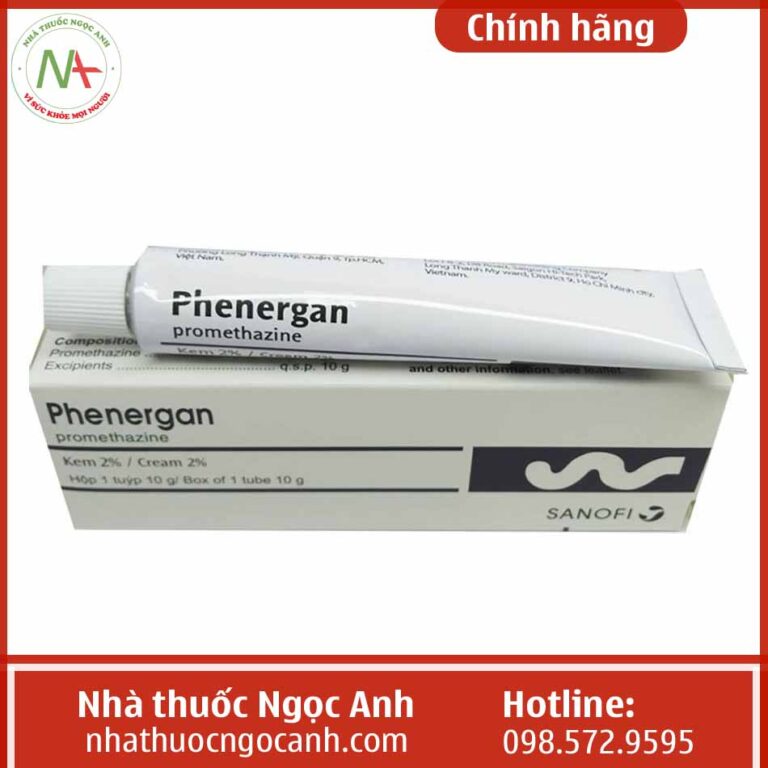 Thuốc Phenergan cream có bôi mặt được không, giá bao nhiêu, mua ở đâu