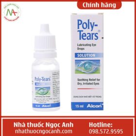 Thuốc nhỏ mắt Poly-Tears có tác dụng gì, giá bao nhiêu, mua ở đâu