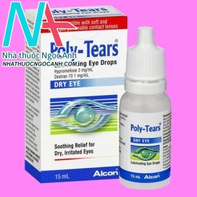 Poly-Tears: Công dụng, liều dùng, lưu ý tác dụng phụ, giá bán