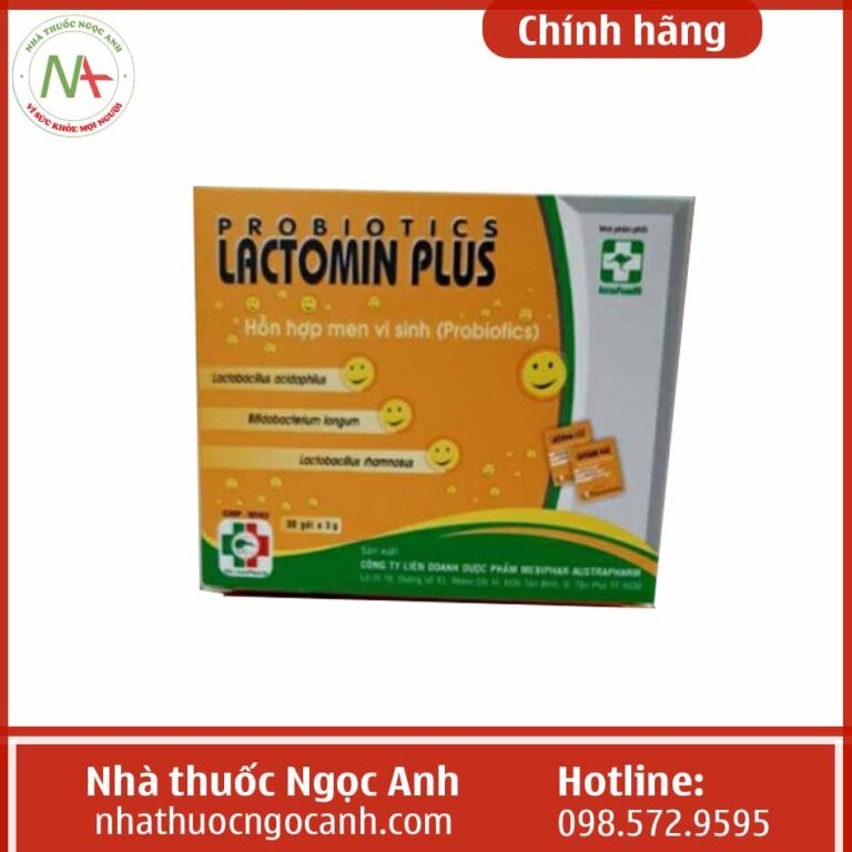 Thuốc Probiotics Lactomin Plus Mebiphar giá bao nhiêu, mua ở đâu