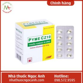 Thuốc Pyme CZ10 là thuốc gì, trị bệnh gì, giá bao nhiêu, mua ở đâu