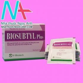Biosubtyl Plus: Công dụng, liều dùng, lưu ý tác dụng phụ, giá bán