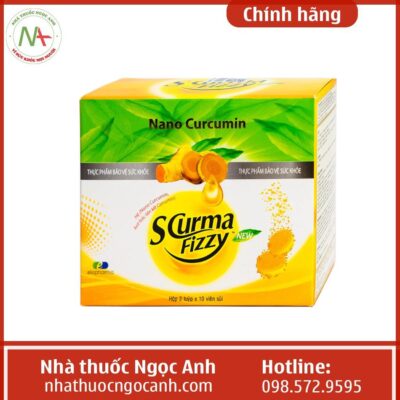 SCurma Fizzy: Công dụng, liều dùng, lưu ý tác dụng phụ