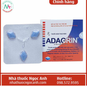 [CHÍNH HÃNG] Thuốc Adagrin 50mg điều trị rối loạn cương dương