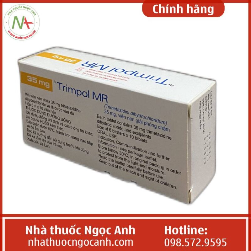 Thuốc Trimpol MR 35mg là thuốc gì? Giá bao nhiêu? Mua ở đâu?
