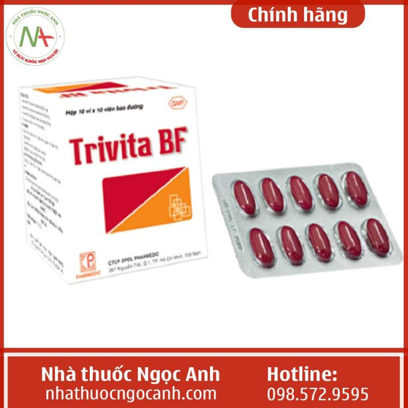 Thuốc Trivita BF là thuốc gì, thành phần, giá bao nhiêu, mua ở đâu