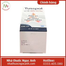 Thuốc Tusspol 1.5mg siro có tác dụng gì, giá bao nhiêu, mua ở đâu