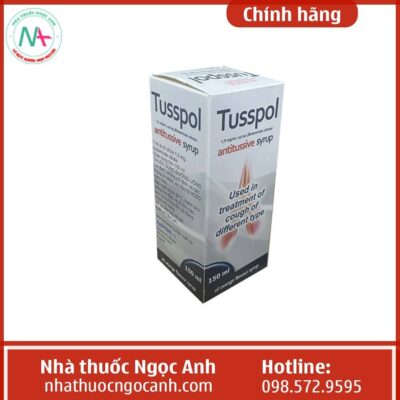 Thuốc Tusspol: Công dụng, liều dùng, lưu ý tác dụng phụ, giá bán