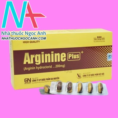 Thuốc Arginine Plus +: Công dụng, liều dùng, lưu ý tác dụng phụ, giá bán