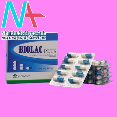 Thuốc Biolac Plus 500mg: Công dụng, liều dùng, tác dụng phụ, giá bán