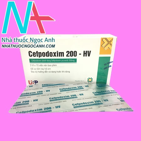 Thuốc Cefpodoxim 200: Công dụng, liều dùng, lưu ý tác dụng phụ, giá bán