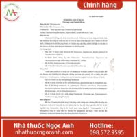 Thuốc Clinecid 300mg: Công dụng, mua ở đâu, giá bao nhiêu