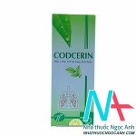 Siro CODCERIN 125ml: Công dụng, liều dùng, lưu ý tác dụng phụ, giá bán