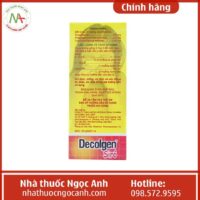 Thuốc Decolgen forte có gây buồn ngủ không, giá bao nhiêu, mua ở đâu?
